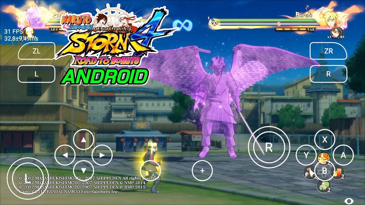 AKHIRNYA MAIN NARUTO STORM 4 RTB DI HP ANDROID LANCAR DAN OFFLINE ...