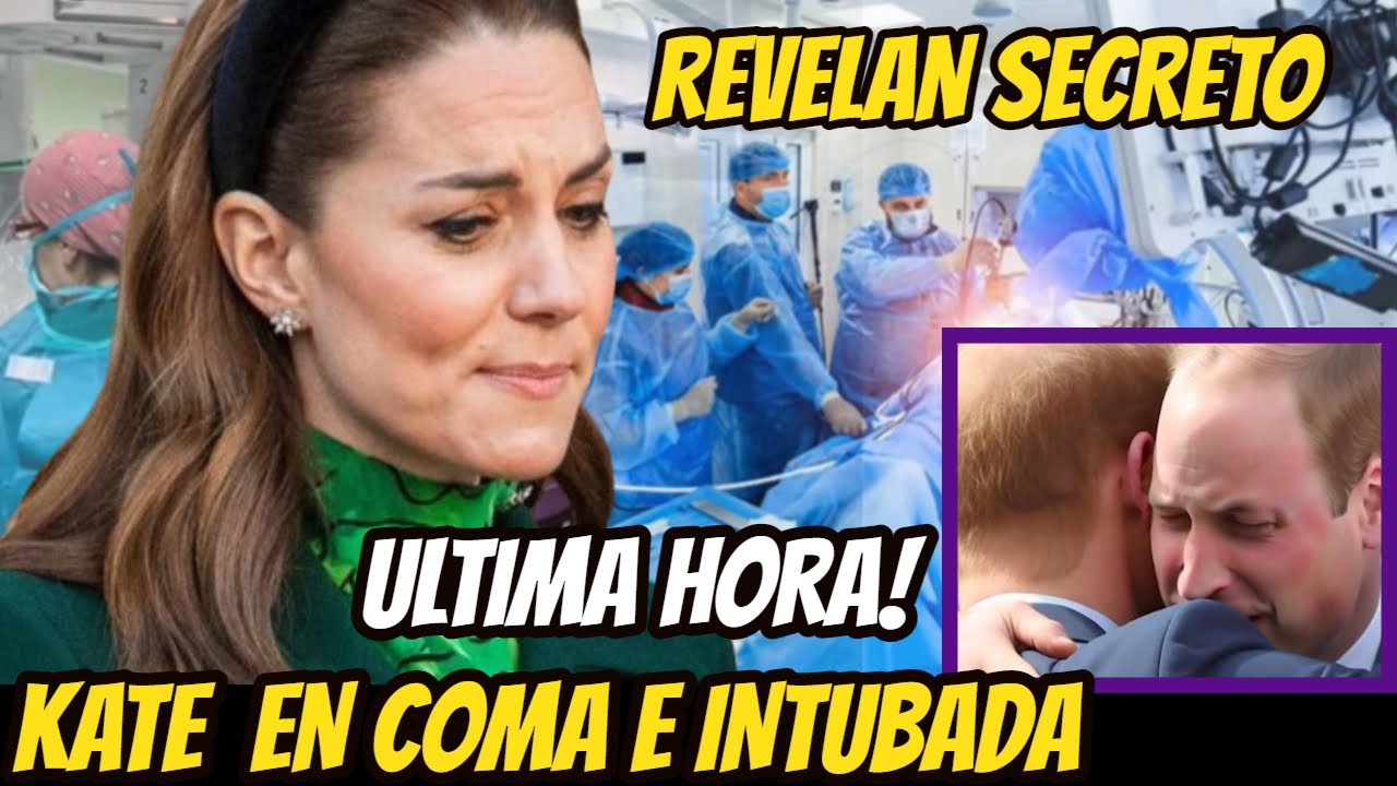 KATE MIDDLETON TUVO Que SER "INDUCIDA A UN COMA e INTUBADA" Por ...