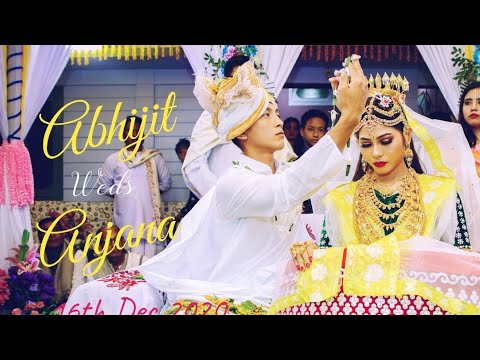 Meitei Cultural Wedding Ceremony(Abhijit Weds Anjana) - YouTube