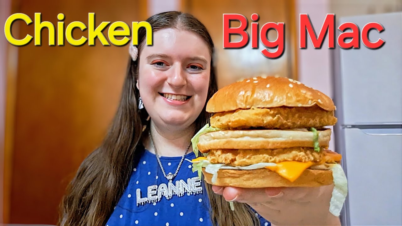 Chicken Big Mac Review - YouTube
