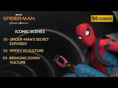 Spider-Man’s World Unmasked | SPIDER-MAN: HOMECOMING | Most Iconic Scenes | Hindi Dubbed