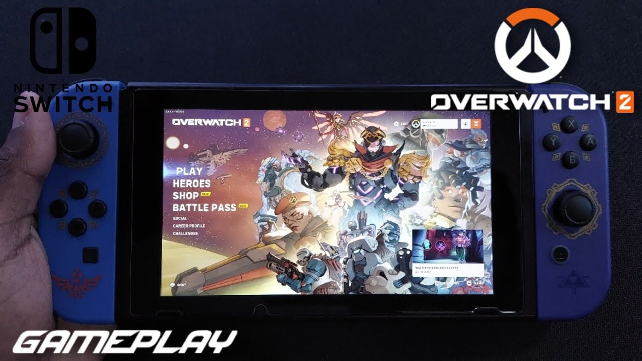 Overwatch 2 Gameplay on Nintendo Switch #5 | Handheld - YouTube