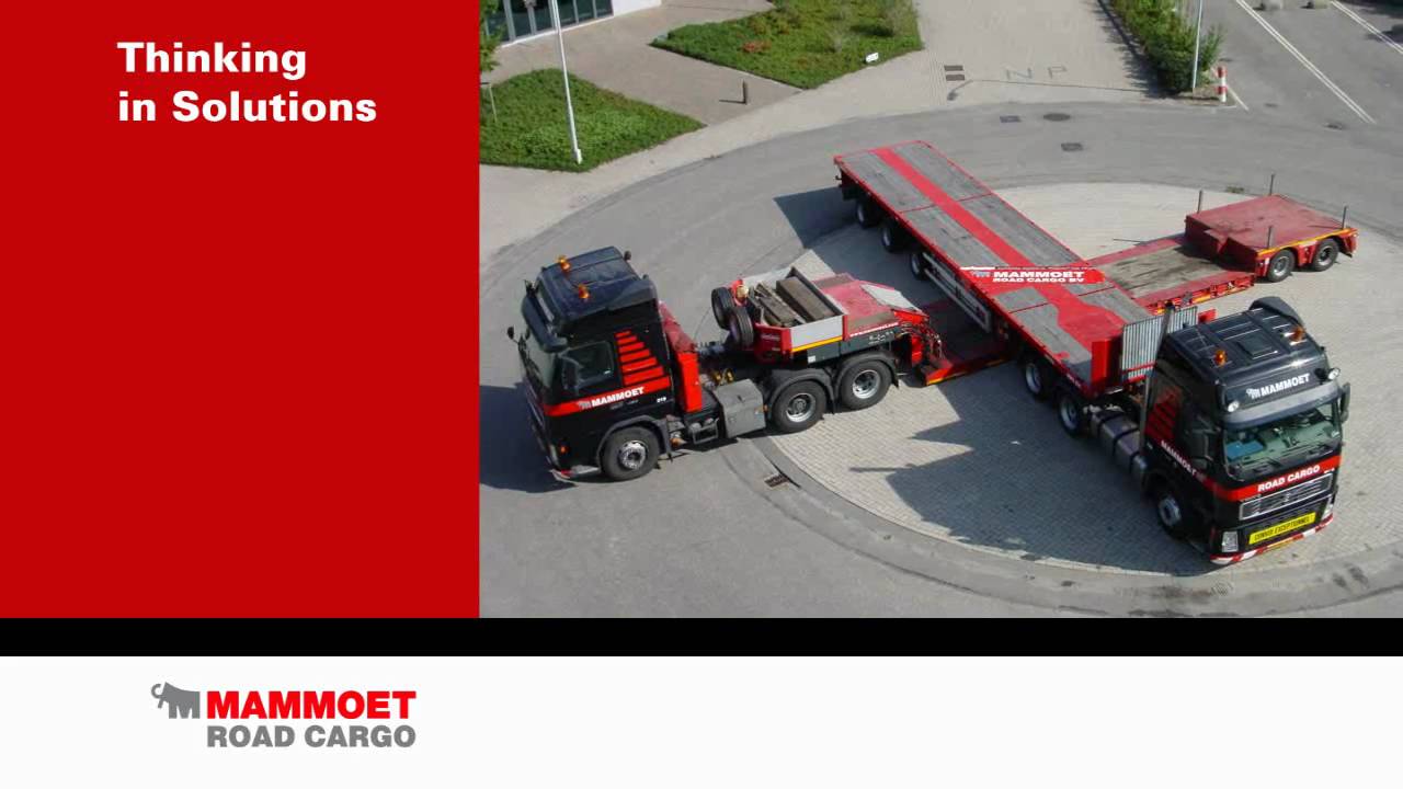 Mammoet Road Cargo - YouTube