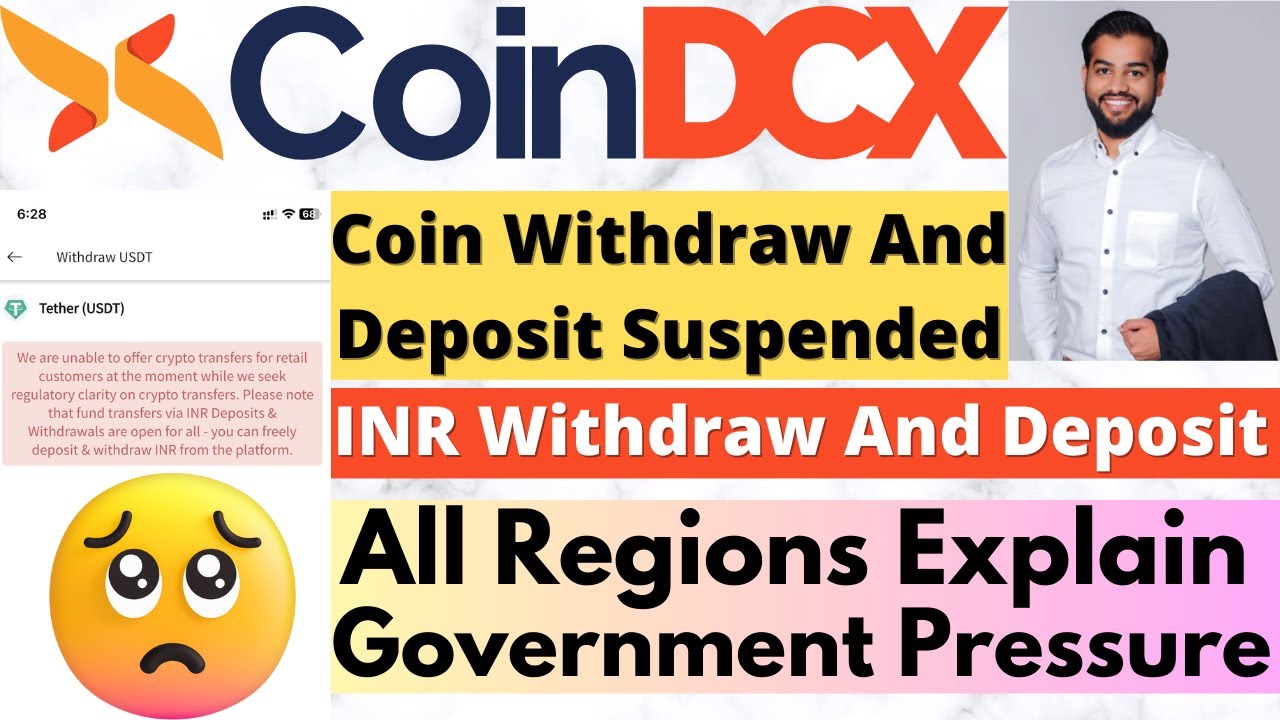 Why Crypto Withdraw And Deposit Suspended On CoinDCX Exchnage | CoinDCX ...