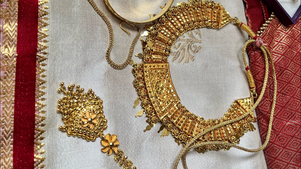 MY 22/23 Carat FINE TRADITIONAL INDIAN GOLD JEWELRY COLLECTION PART-1 💍 ...