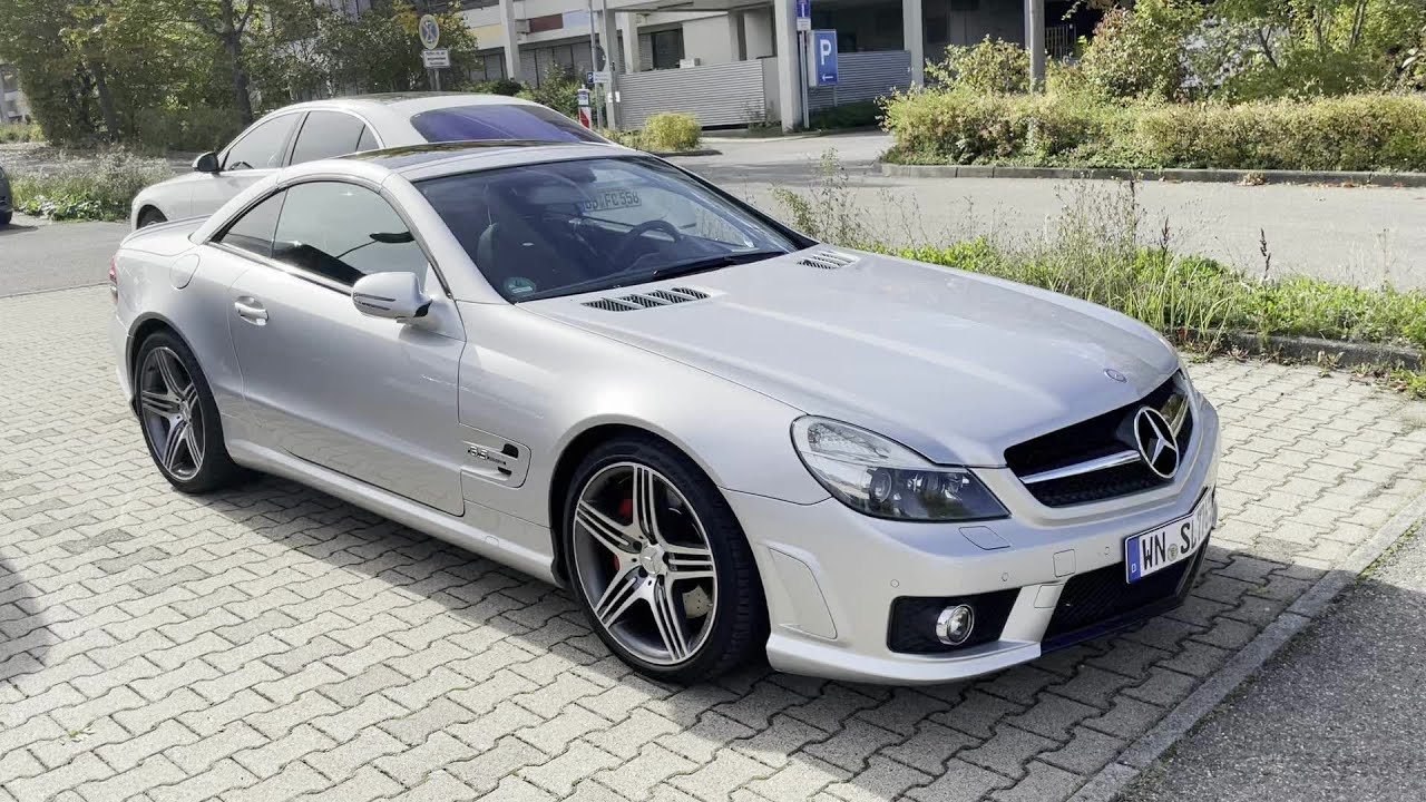 Mercedes-Benz SL 63 AMG (R230) - Stuttgart - YouTube