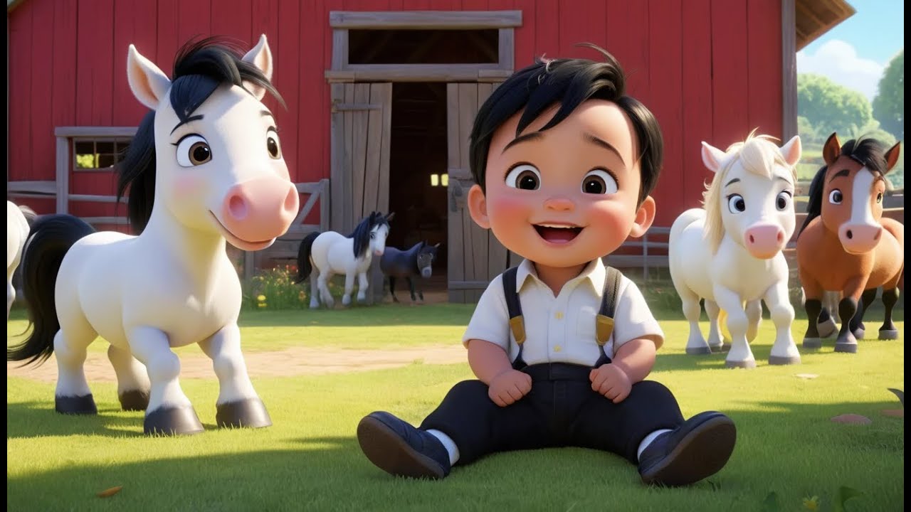 Horsey Horsey Clip Clop Song 🐴🎵 | Fun Animal Cartoon Song for Kids ...