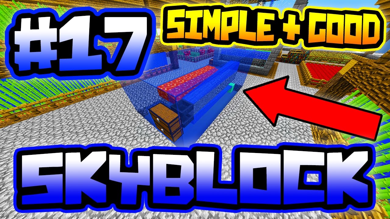 BEST SIMPLE AUTO GENERATOR ON SERVER!! | Server SkyBlock in Minecraft ...