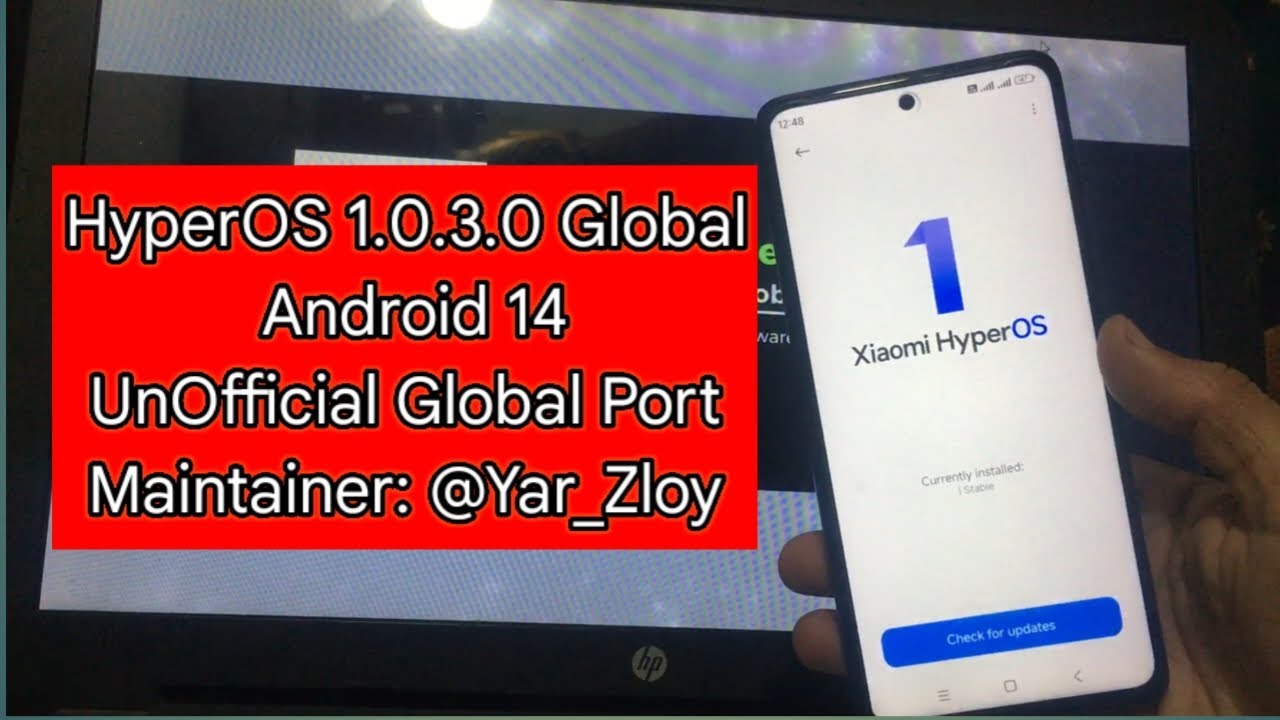 HyperOS Update For POCO X3 | HyperOS Custom Rom For POCO X3 - YouTube