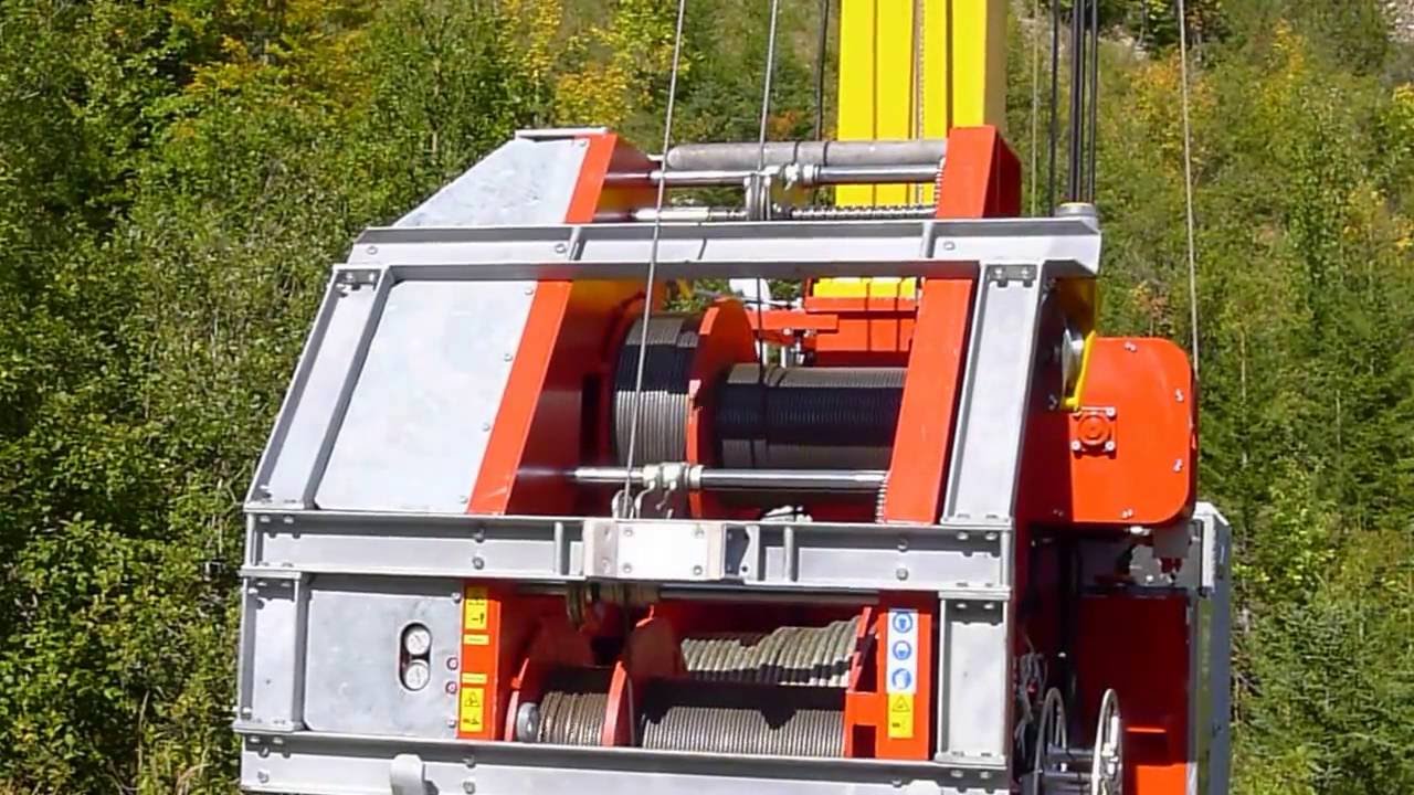 TELEFERICA VALENTINI V600/M/3/830/B - GUIDAFUNE - YouTube