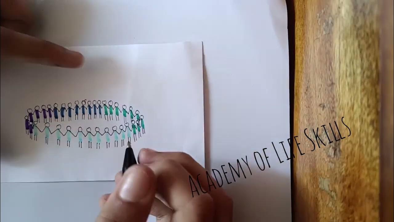 Unity in Simplicity Drawing - YouTube