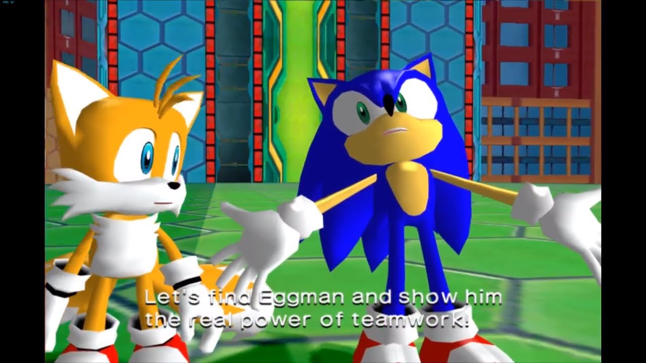 Sonic Heroes Dolphin cheats - YouTube
