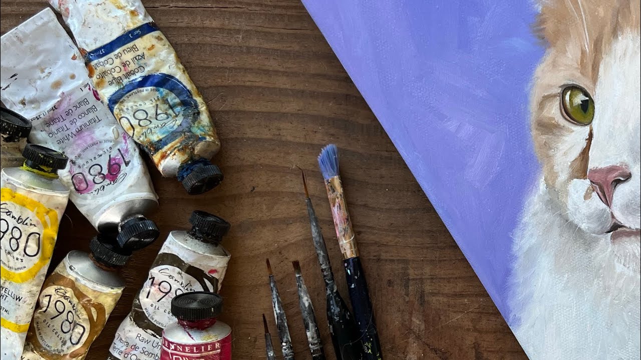 Finishing my Titus painting - YouTube