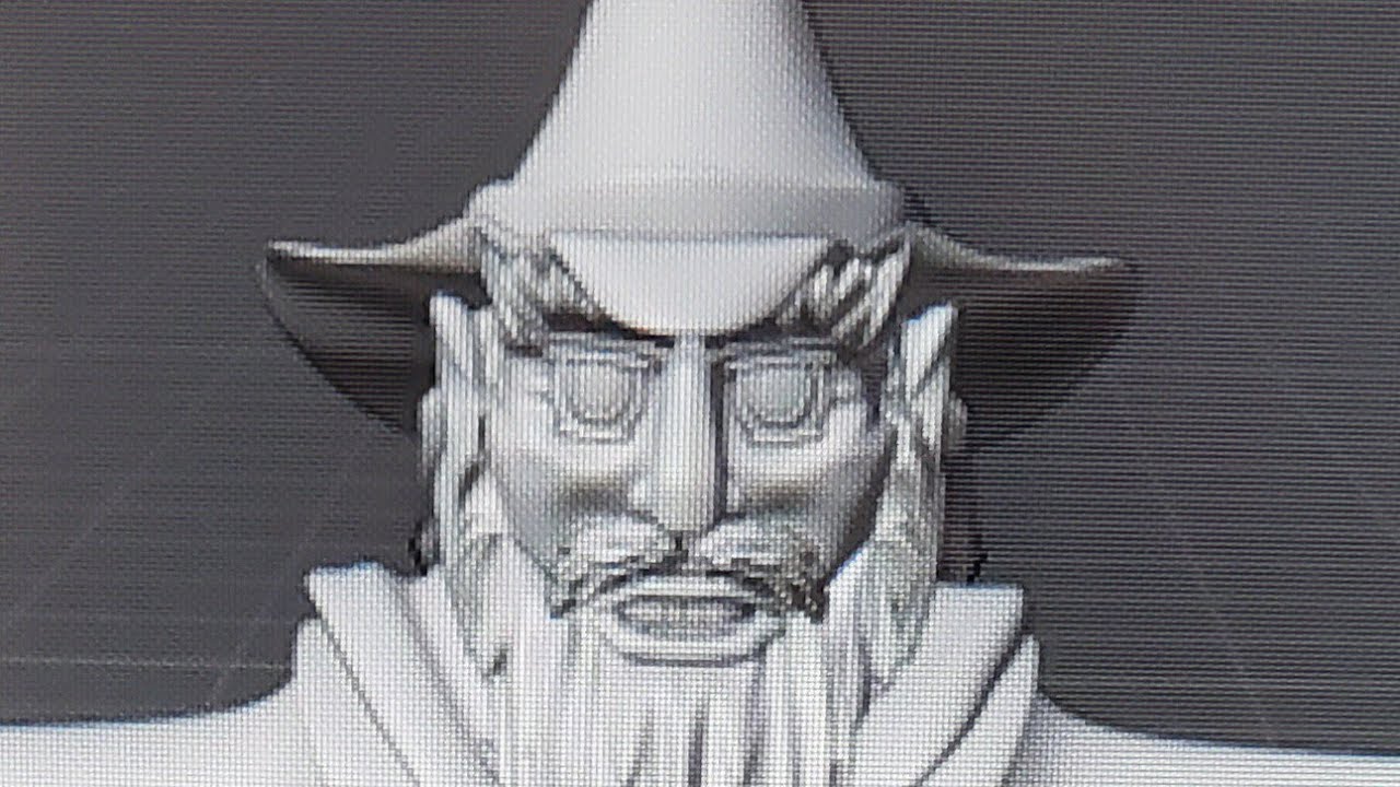 Project Gandalf Part 1 - Creating the Book Accurate Head of Gandalf The ...