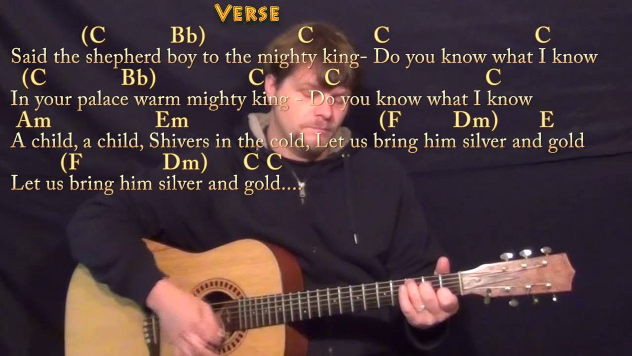 Do You Hear What I Hear (Christmas) C Major - Acoustic Guitar ...