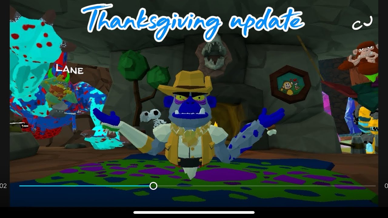 The thanksgiving update. - YouTube