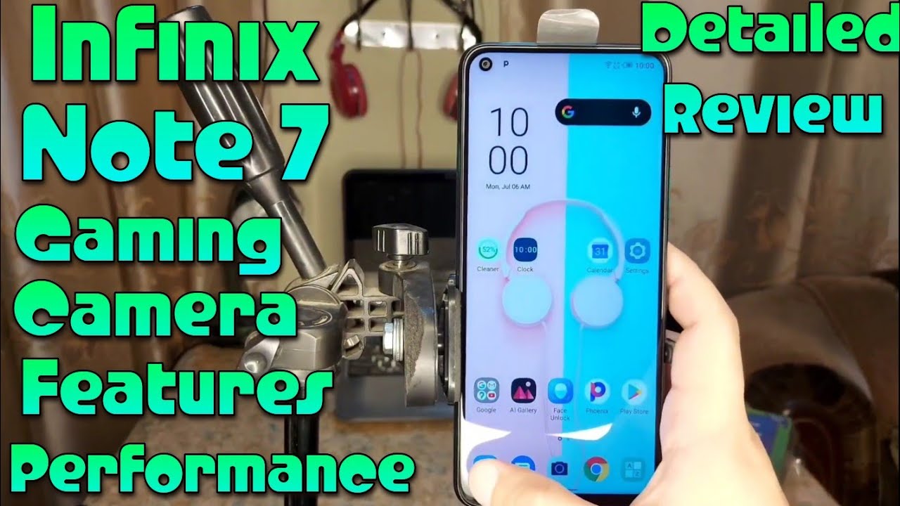 Infinix Note 7 Unboxing + Performance Test + PUBG + Camera Features ...
