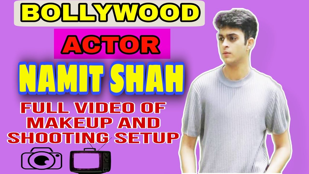 Waghle ki duniya show|actor NAMIT SHAH|#makeup #bollywood #viralvideo # ...