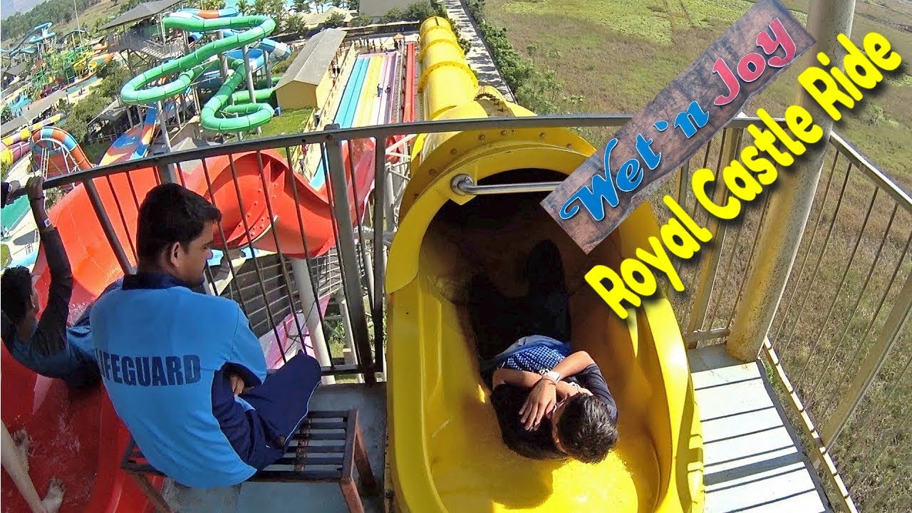 Wet N Joy Water Park - Royal Castle Water Fun Ride - YouTube