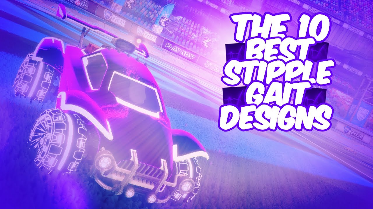 The 10 Best Stipple Gait Designs Of All Time!! (Rocket League Car ...