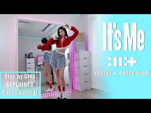 Learn Step by Step ILLIT (아일릿) ‘It’s Me’ Chorus + Dance Break #dancetutorial EXPLAINED