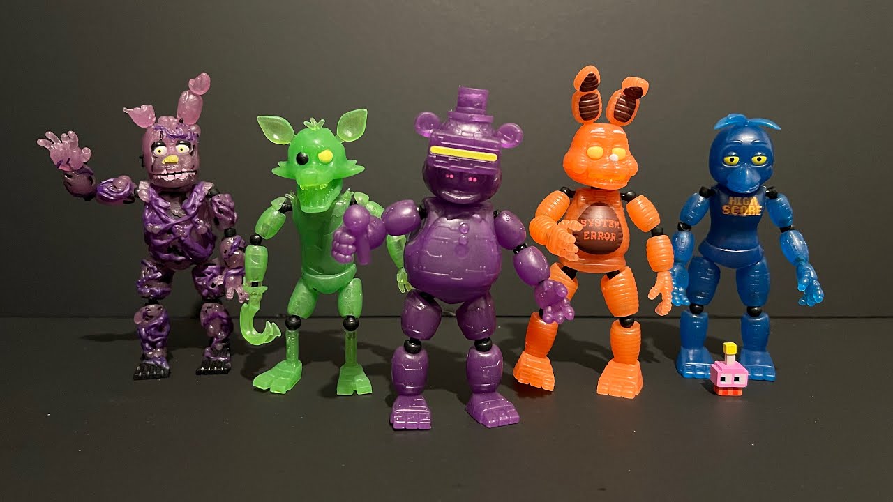 Unboxing 2 Fnaf toys : Special Delivery and Spring Trap Edition - VR ...
