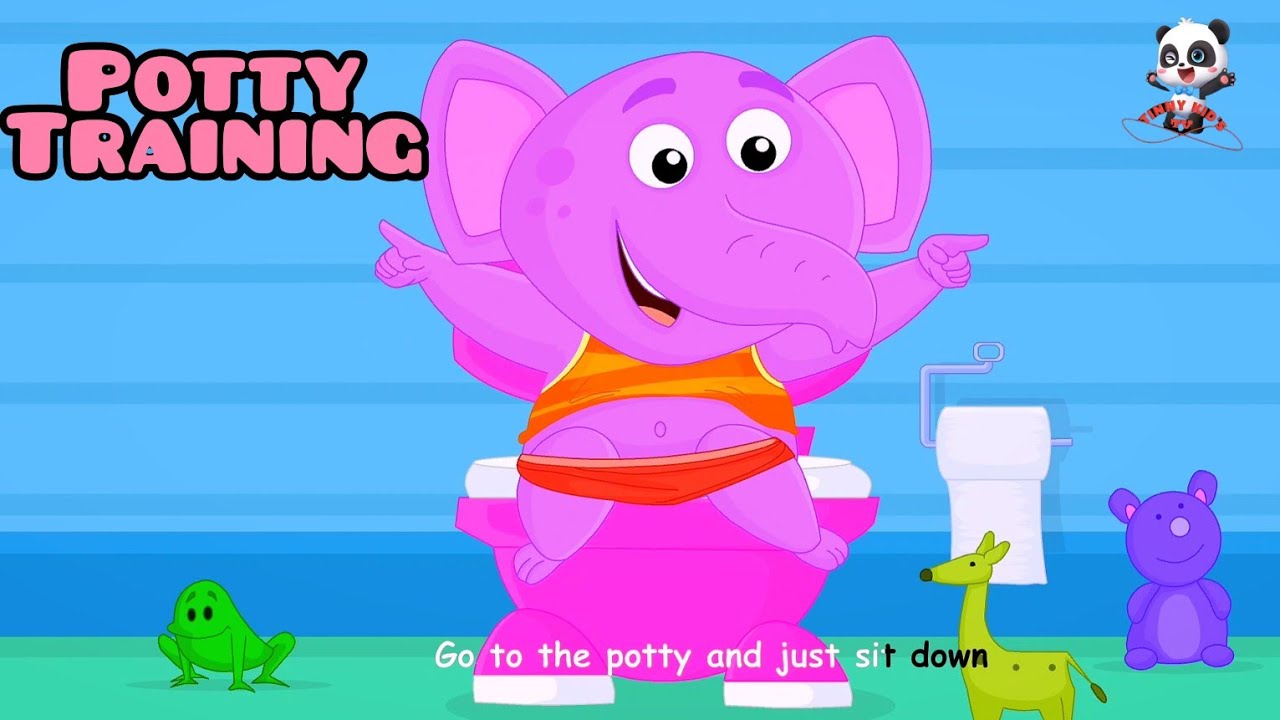 kid's Potty training/ Kid's good Habits/ Healthy Habits / Kid's Potty ...