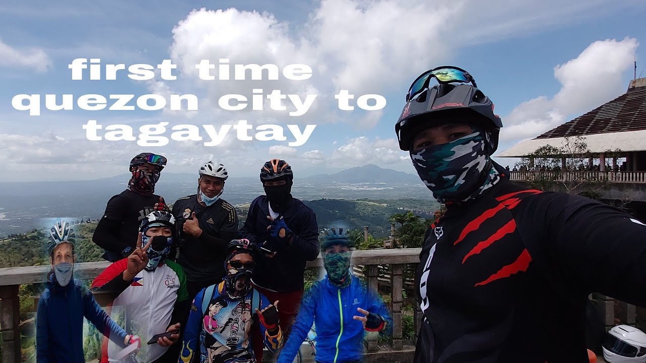 first time|quezon city to tagaytay|bike ride - YouTube
