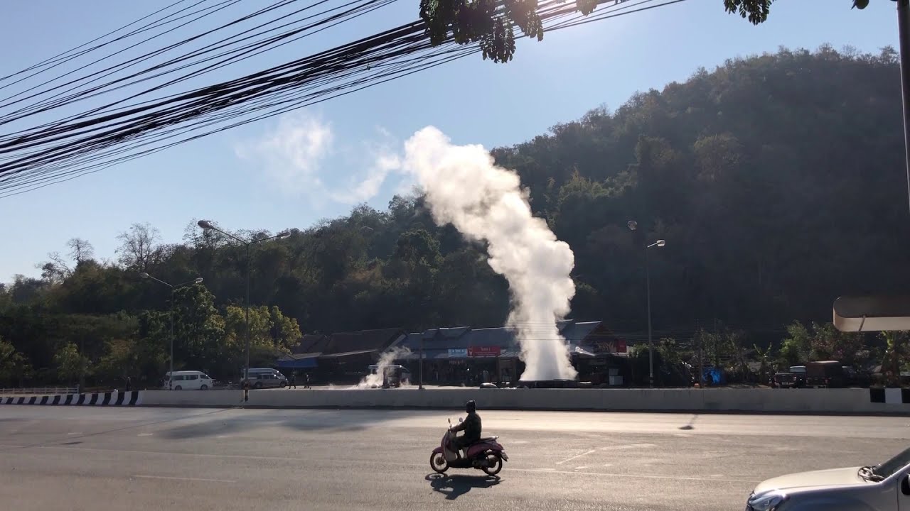 Mae Kachan Hot Spring and Geyser | Chiang Rai | Thailand - YouTube