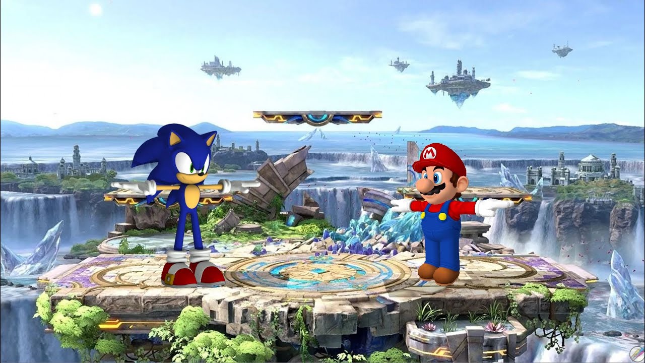 VIDEO GAME RIVALS (Unlikely Rivals but Sonic and Mario sing it) - YouTube