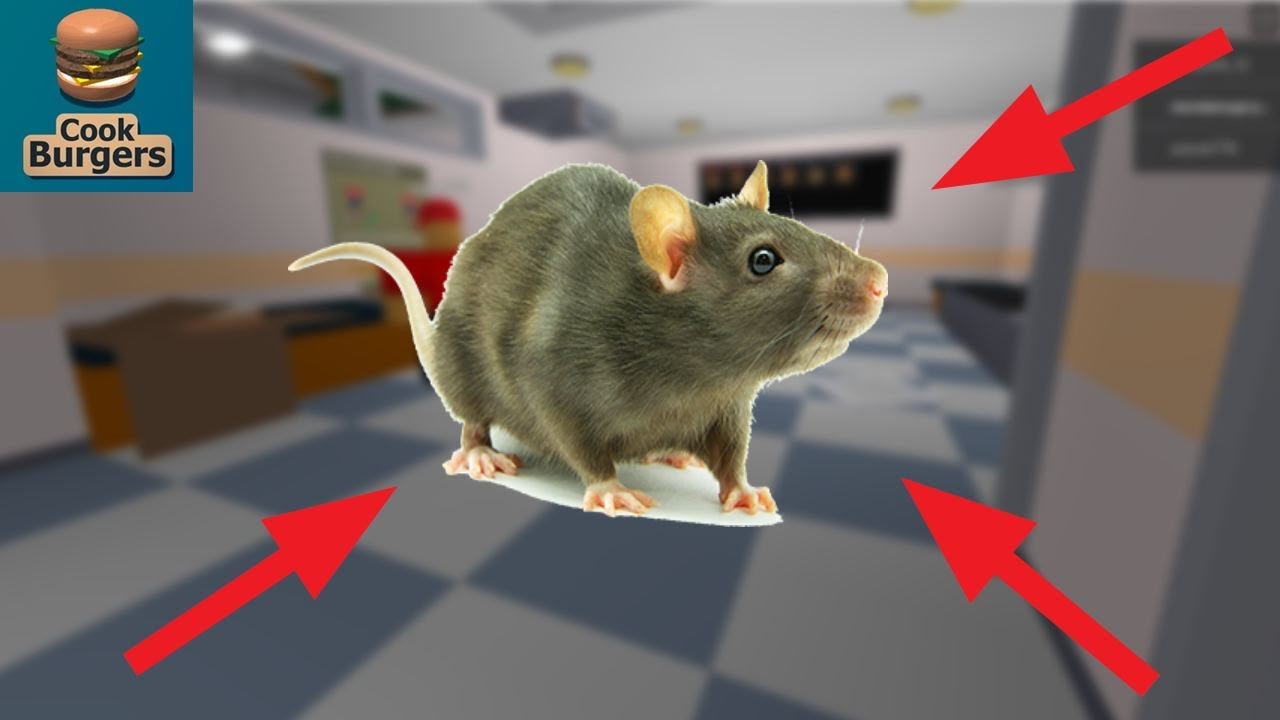 Playing as Rats| Roblox Cook Burgers - YouTube