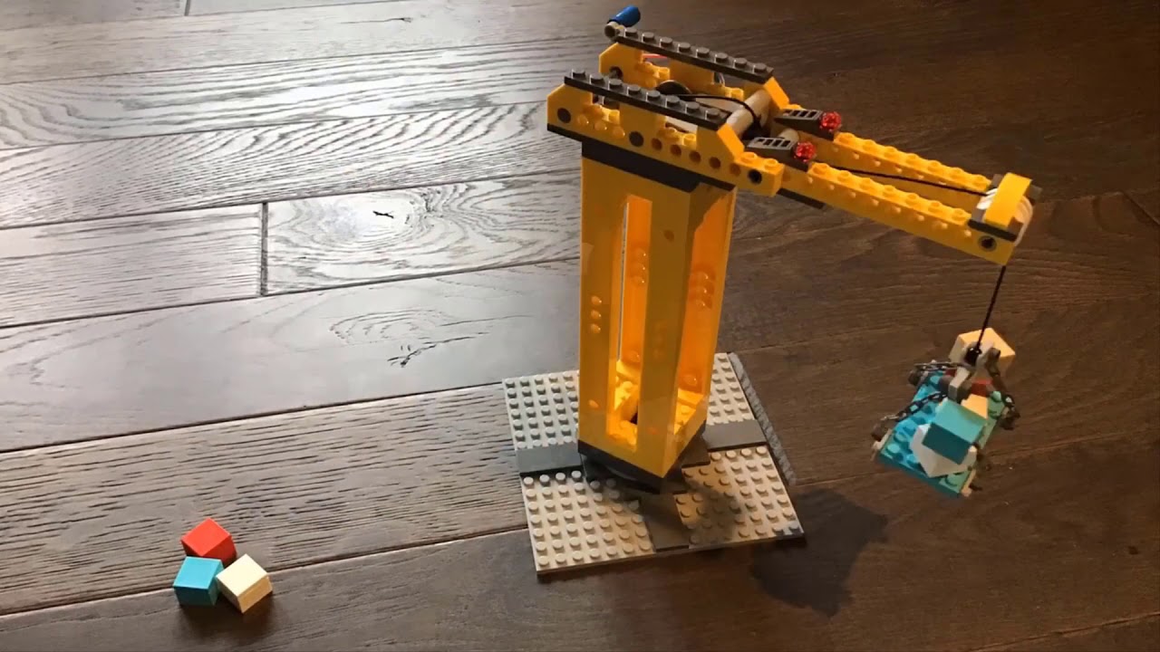LEGO BOOMTOWN BUILD Crane Stop Motion Animation - YouTube