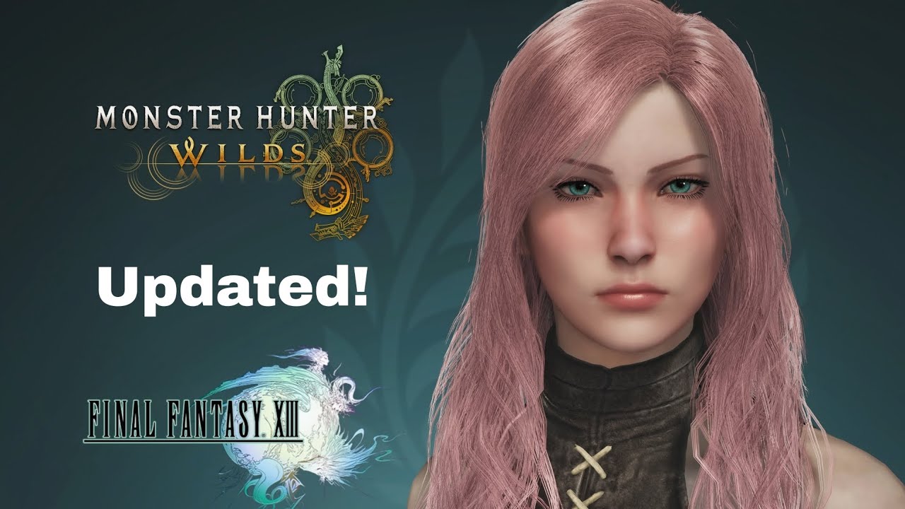 《Updated 》Lightning (FF13) Monster Hunter Wilds/Character Creation ...