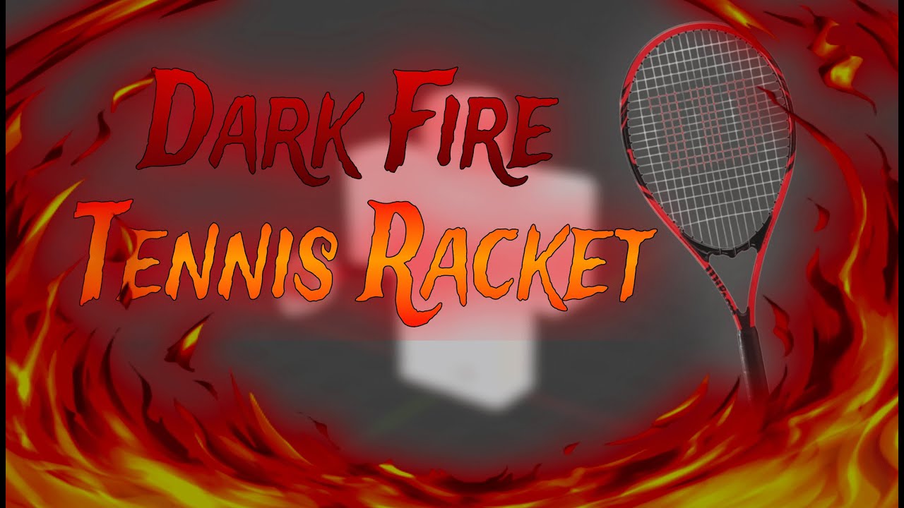 Dark Fire Tennis Racket || Blender || RBLX UGC - YouTube