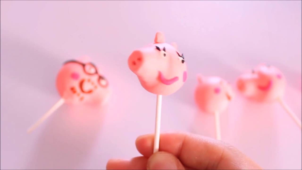 Peppa Pig Lollipops Nursery Rhyme, Play Doh Finger Family - YouTube