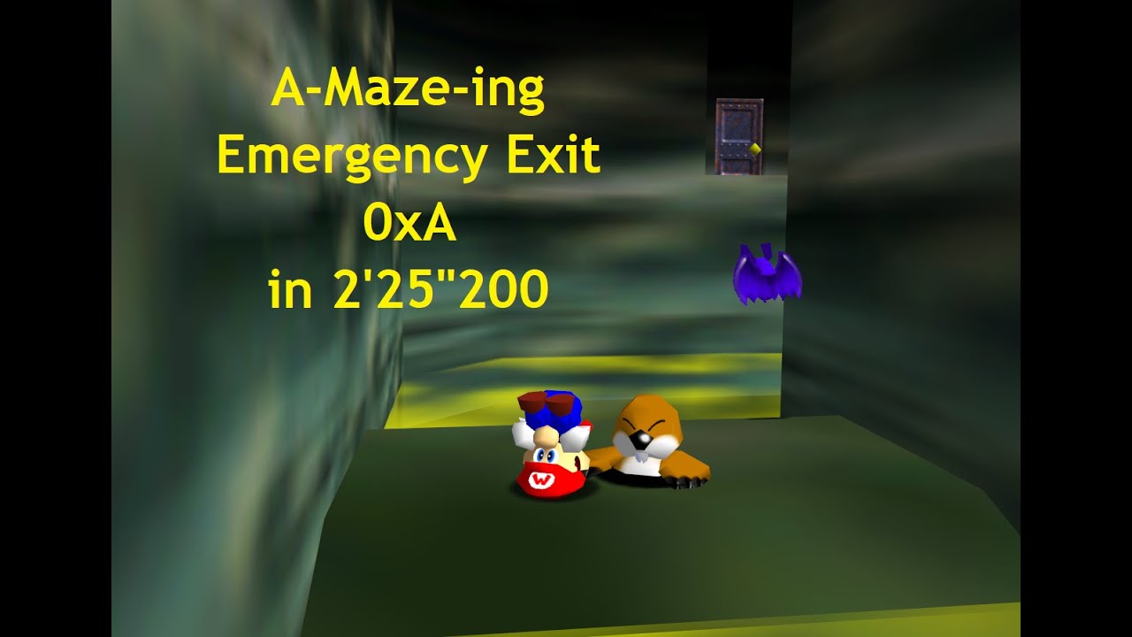HMC A-Maze-ing Emergency Exit 0xA in 2'25"200 - YouTube