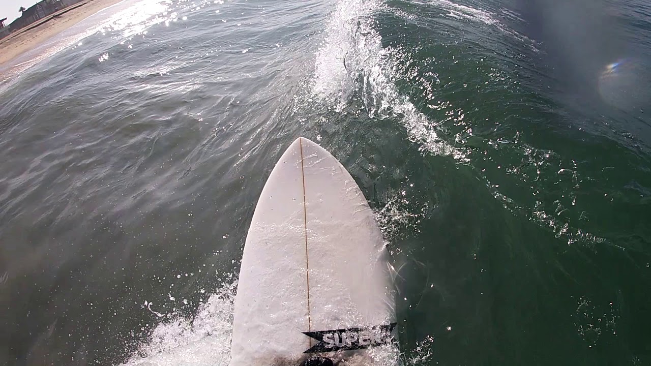 Day 323 - (Sunset Beach) GoPro POV Beginner Video Surf Journal - YouTube