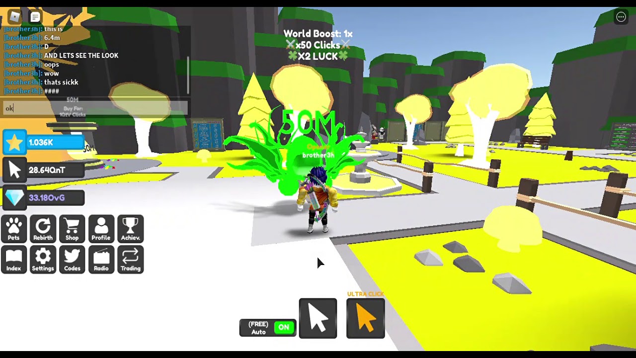 showcasing the 50M peta roblox tapping legend - YouTube