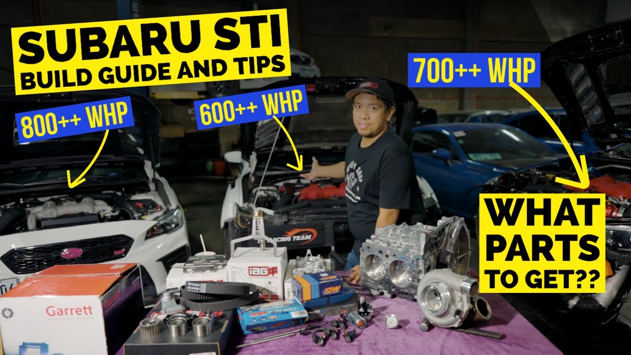 OUR HIGH HORSEPOWER STI BUILD SECRETS REVEALED! 600/700/800++ WHEEL ...