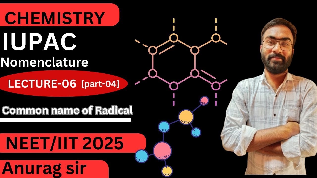 Common name of radical || IUPAC || chemistry || Organic chemistry - YouTube