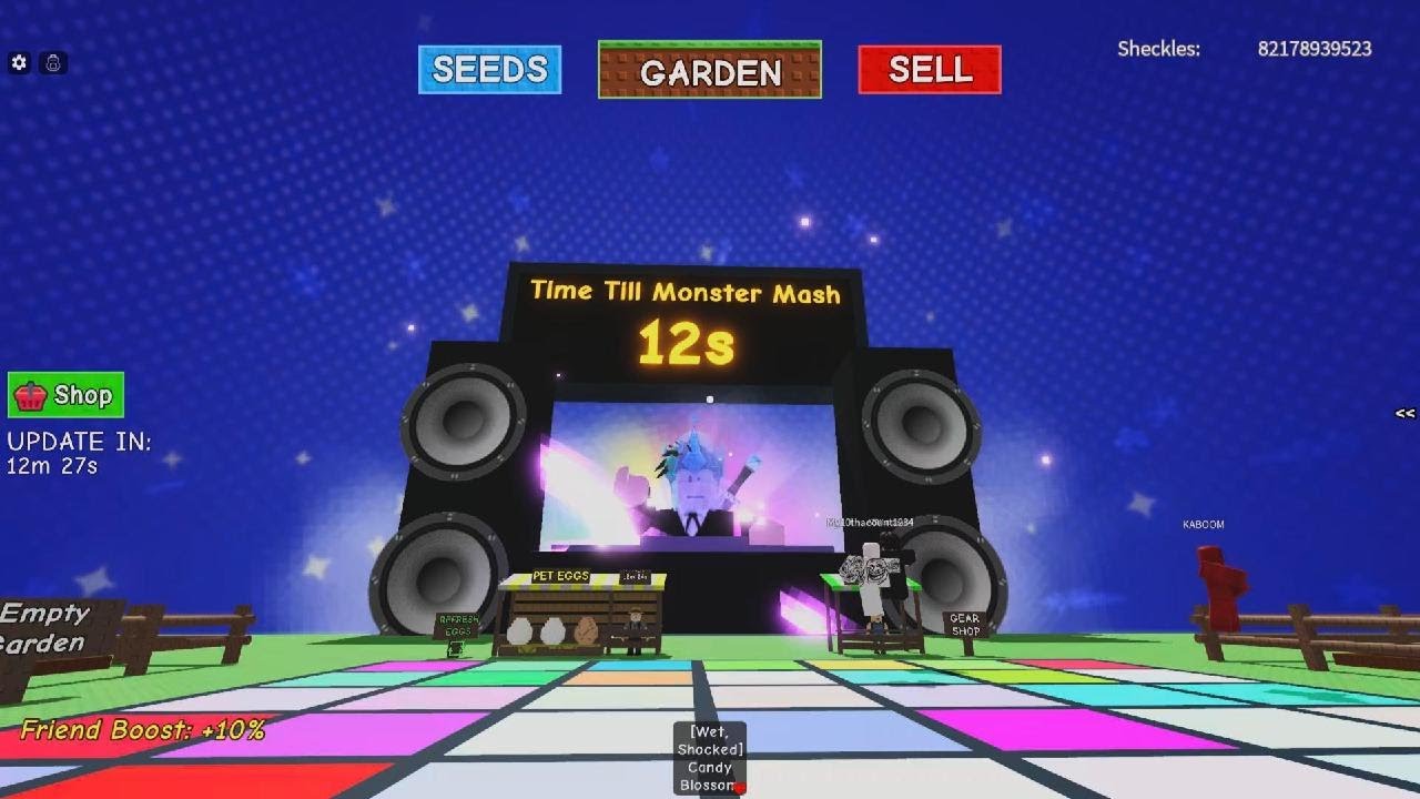 MONSTER MASH LIVE EVENT| GROW A GARDEN ROBLOX - YouTube