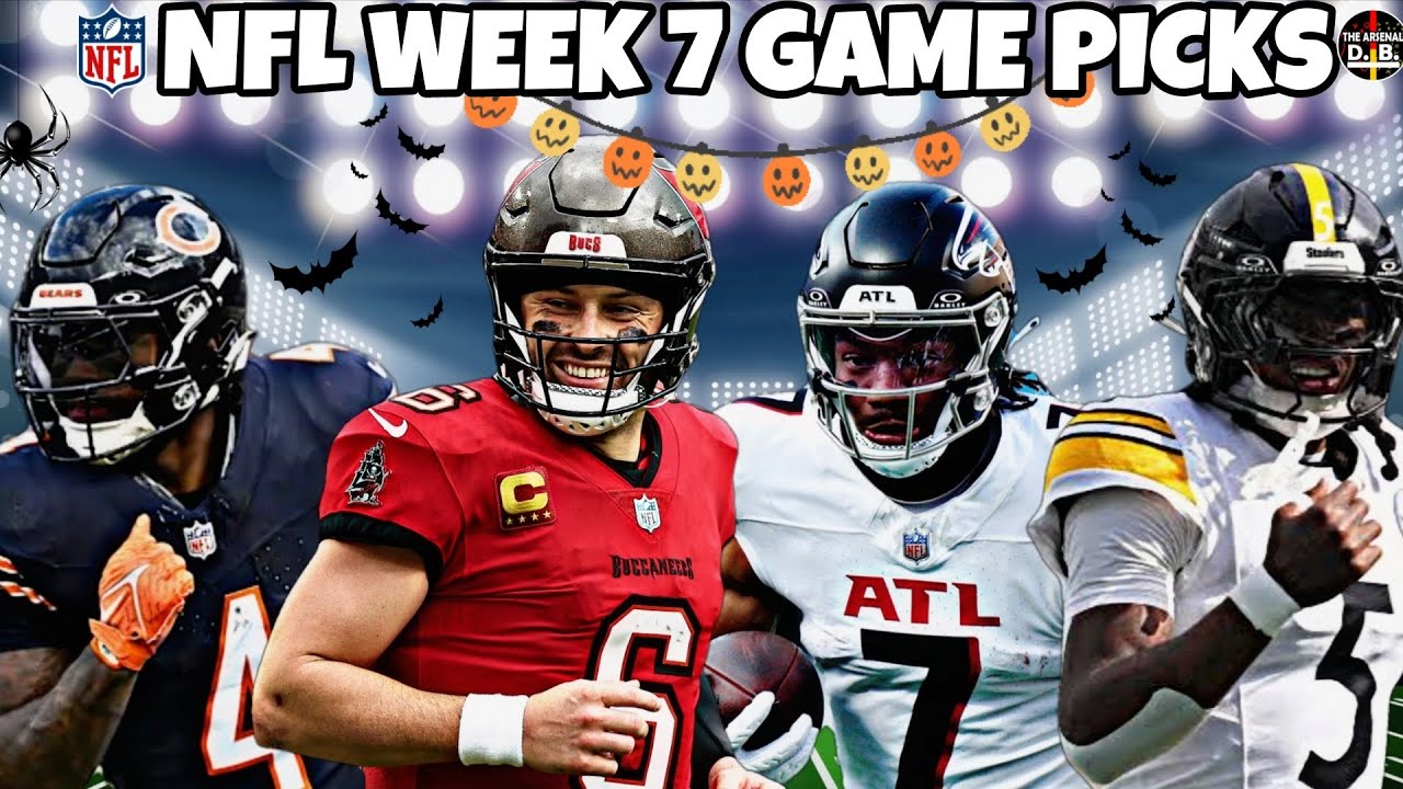 My Week 7 NFL Game Picks!!!!!! - YouTube