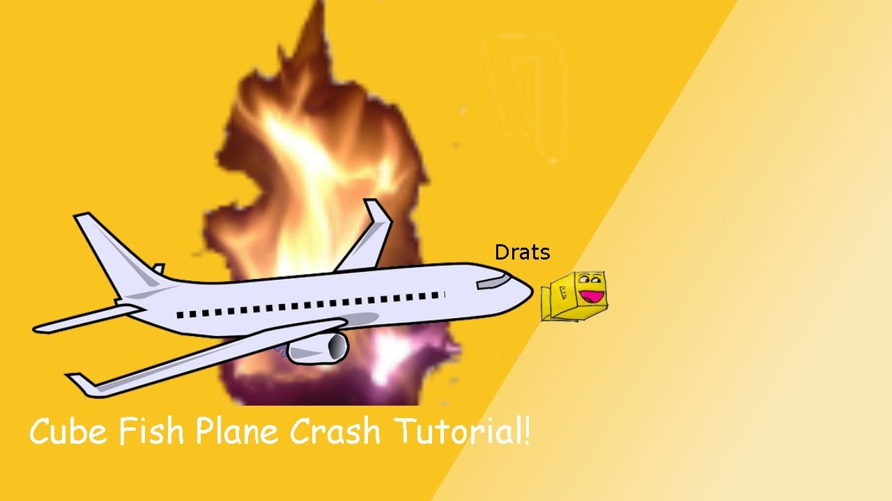 Minecraft plane crash tutorial - YouTube