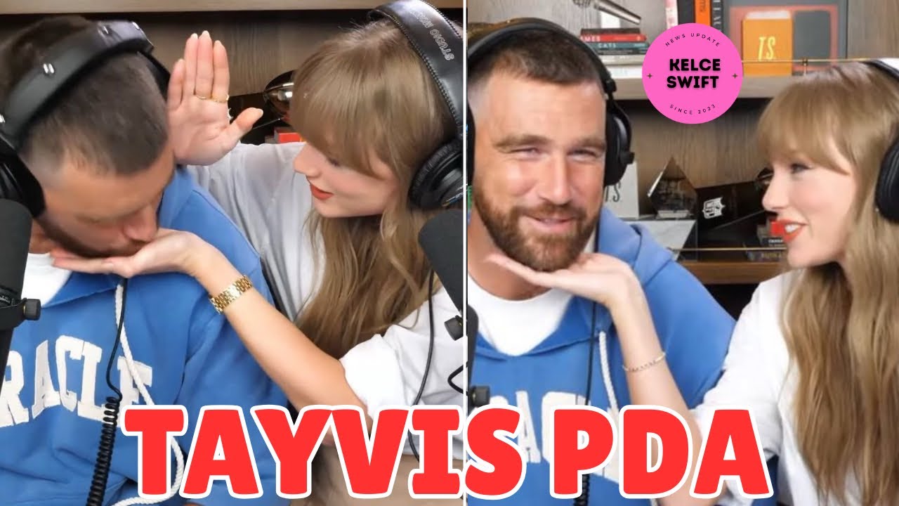 Taylor Swift & Travis Kelce FLIRTING over Each Other throughout New ...