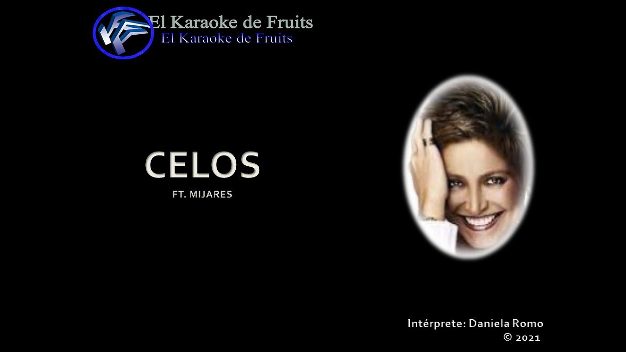 Daniela Romo ft Mijares Celos ( En vivo) Karaoke - YouTube
