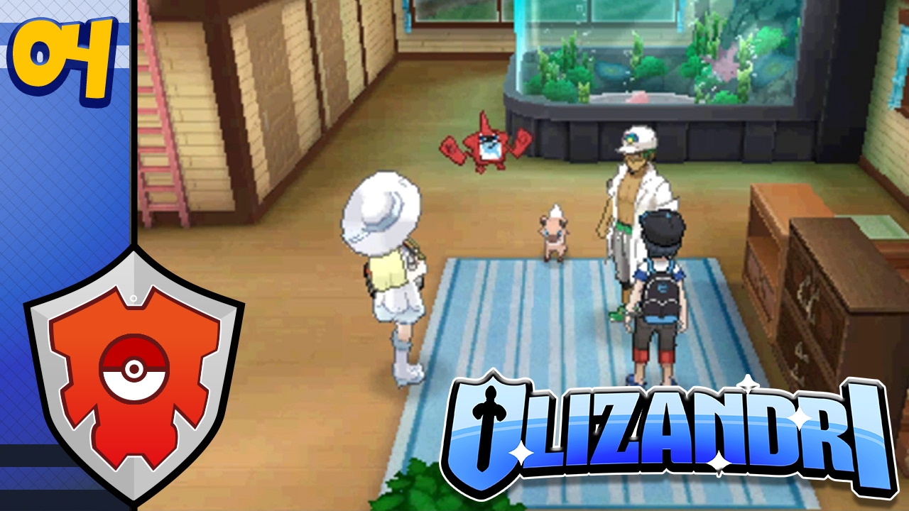 Pokemon Moon - Kukui's Lab, The Rotom Dex - Episode 4 - YouTube