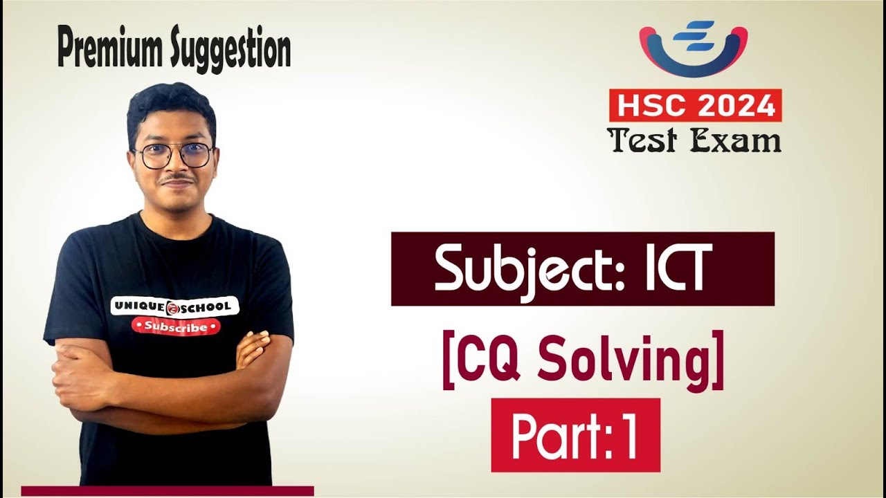 HSC 2024/2025 ICT Full Book Board Question Solving Marathon Class Part ...