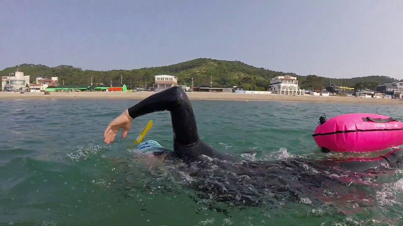 Total immersion swimming openwater in ImRang - YouTube