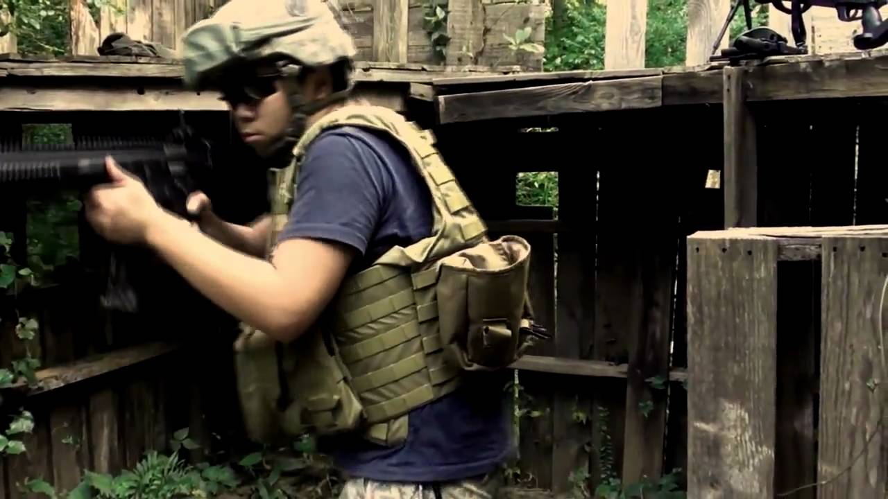 HD Legit Airsoft Action Scene - YouTube