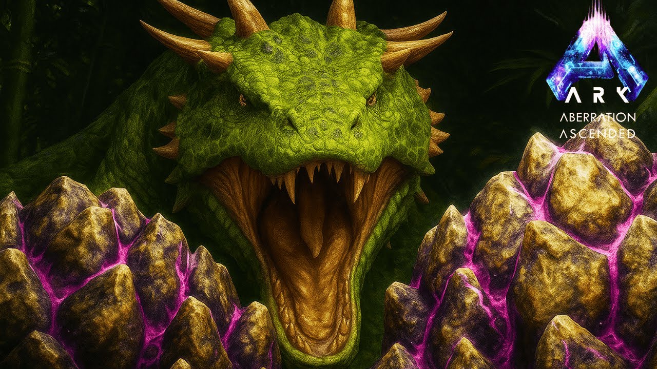 Finally Taming the Mighty Basilisk! 😱 | ARK Aberration Part 24 - YouTube